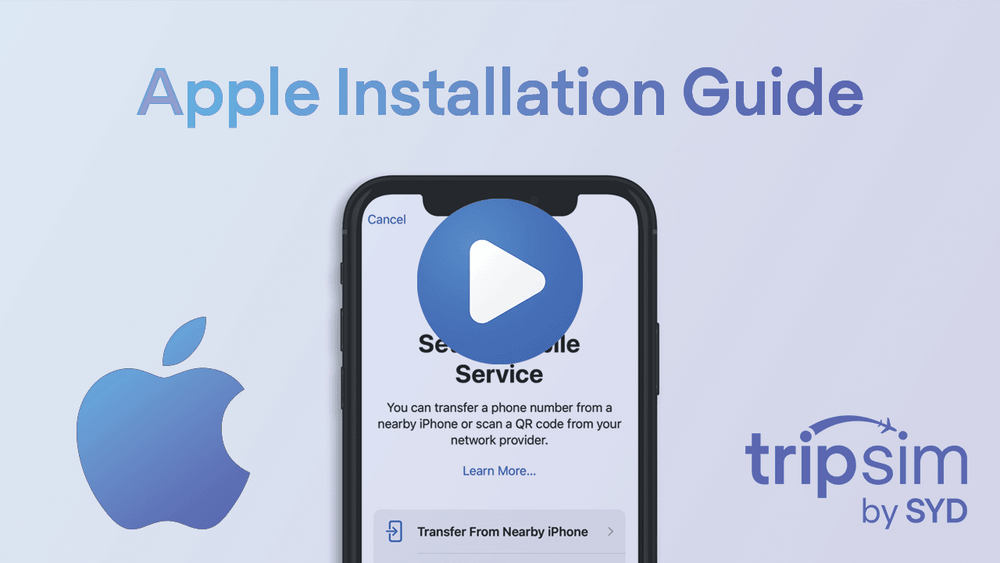 Tripsim eSIM Video Guides – Tripsim by SYD